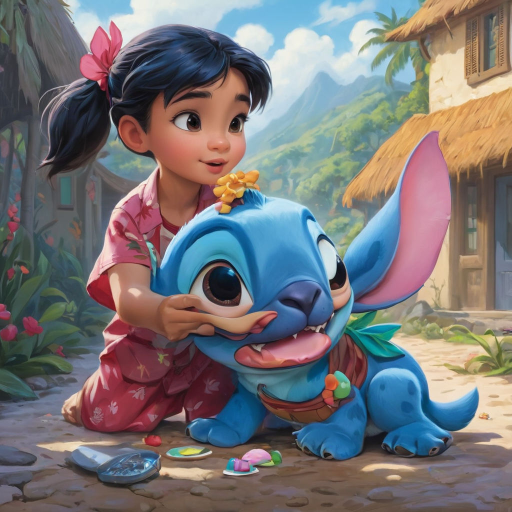 Lilo and stitch by Liselotte Camenbert - Playground