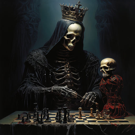 1970’s dark fantasy Dark Theme Art This masterpiece embodies... by ...