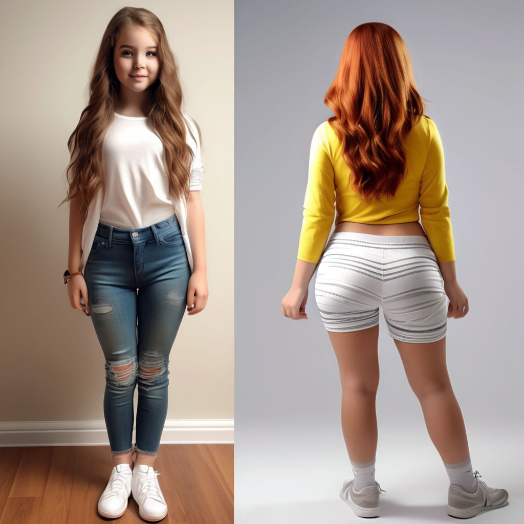 A 12 year old girl. She have a huge butt and big legs. She a... by ...