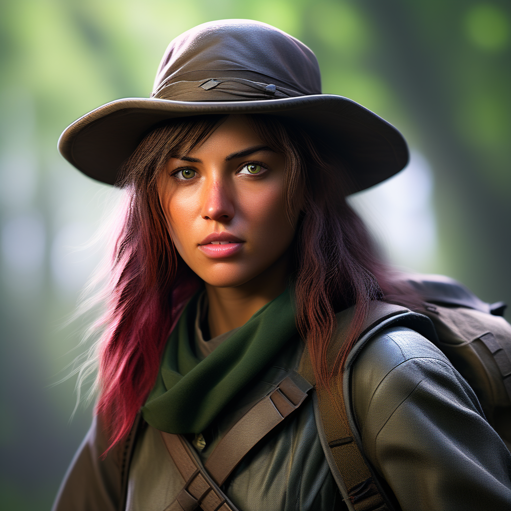 A female Ranger. by Kewan Kennedy - Playground