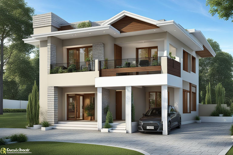 Design a house plan of 220 square meters by Yoseef dektor - Playground