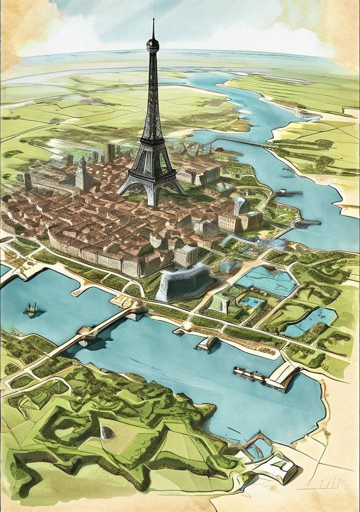 The Zire Collective map showcases the City of Zire at the he... by ...