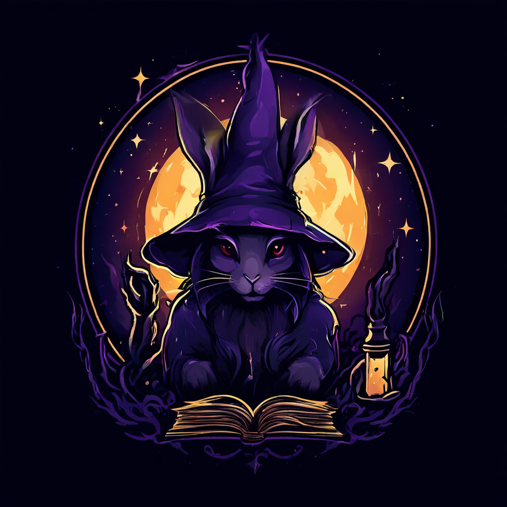 A mystical and ominous logo design for a channel named "THO ... by ...