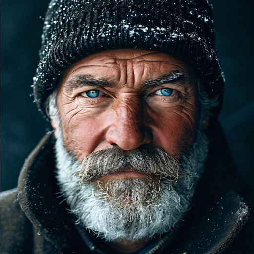 Das Gesicht eines Mannes by Nestler-matho - Playground