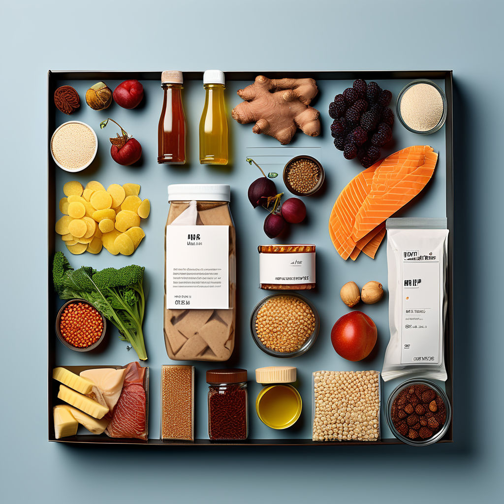 Create an image where you can see some pre-packaged food by Sofia ...