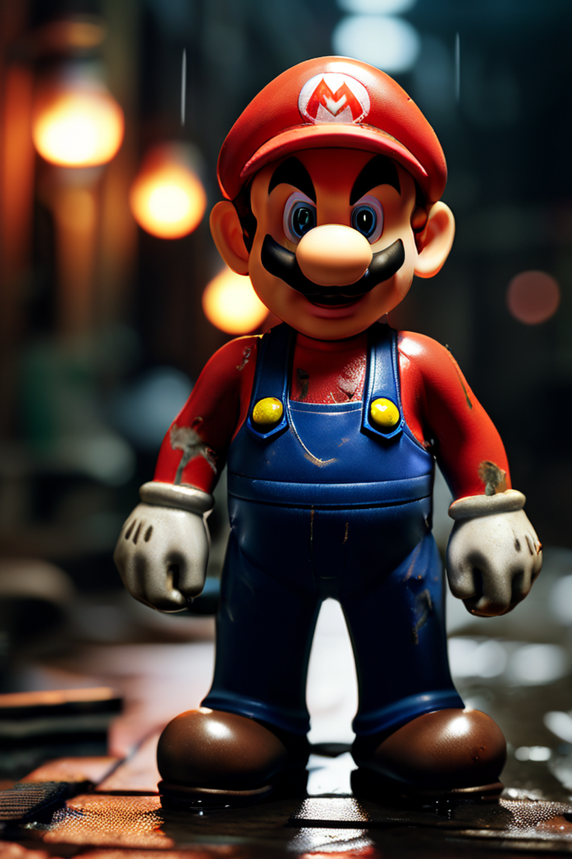 Live-action Super Mario Brothers scene by Tlik - Playground