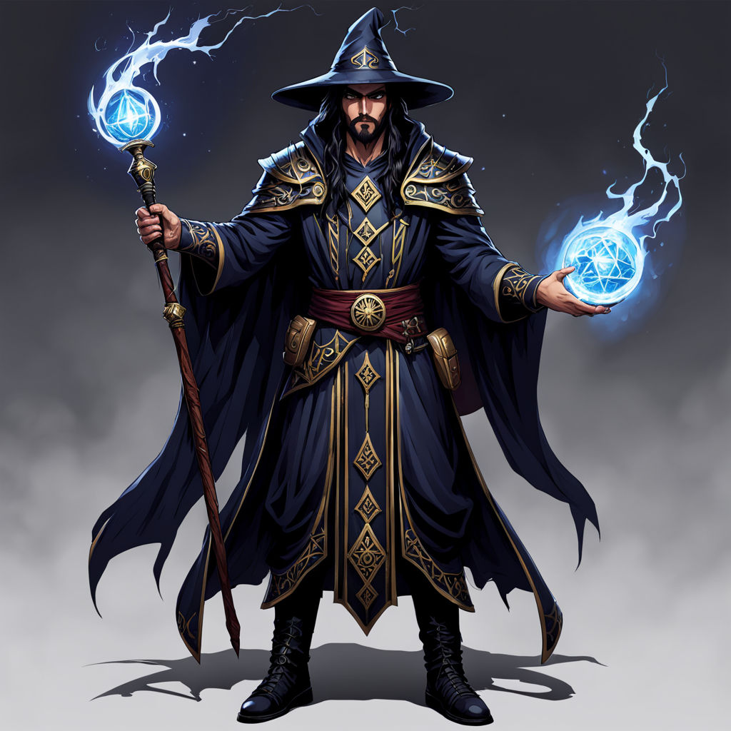 Occult wizard by Lobinho Mauricio - Playground