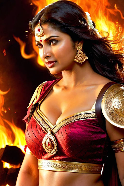 Warrior Busty Lady Mammooty By Gv Playground
