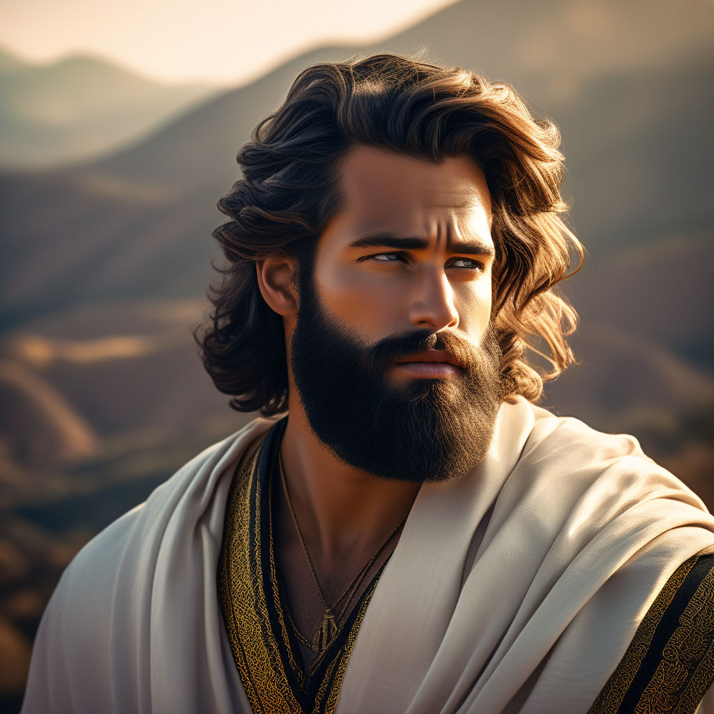 Avatar Of An Christian Man With A Beard With Hills In The By Steffen Godi Playground
