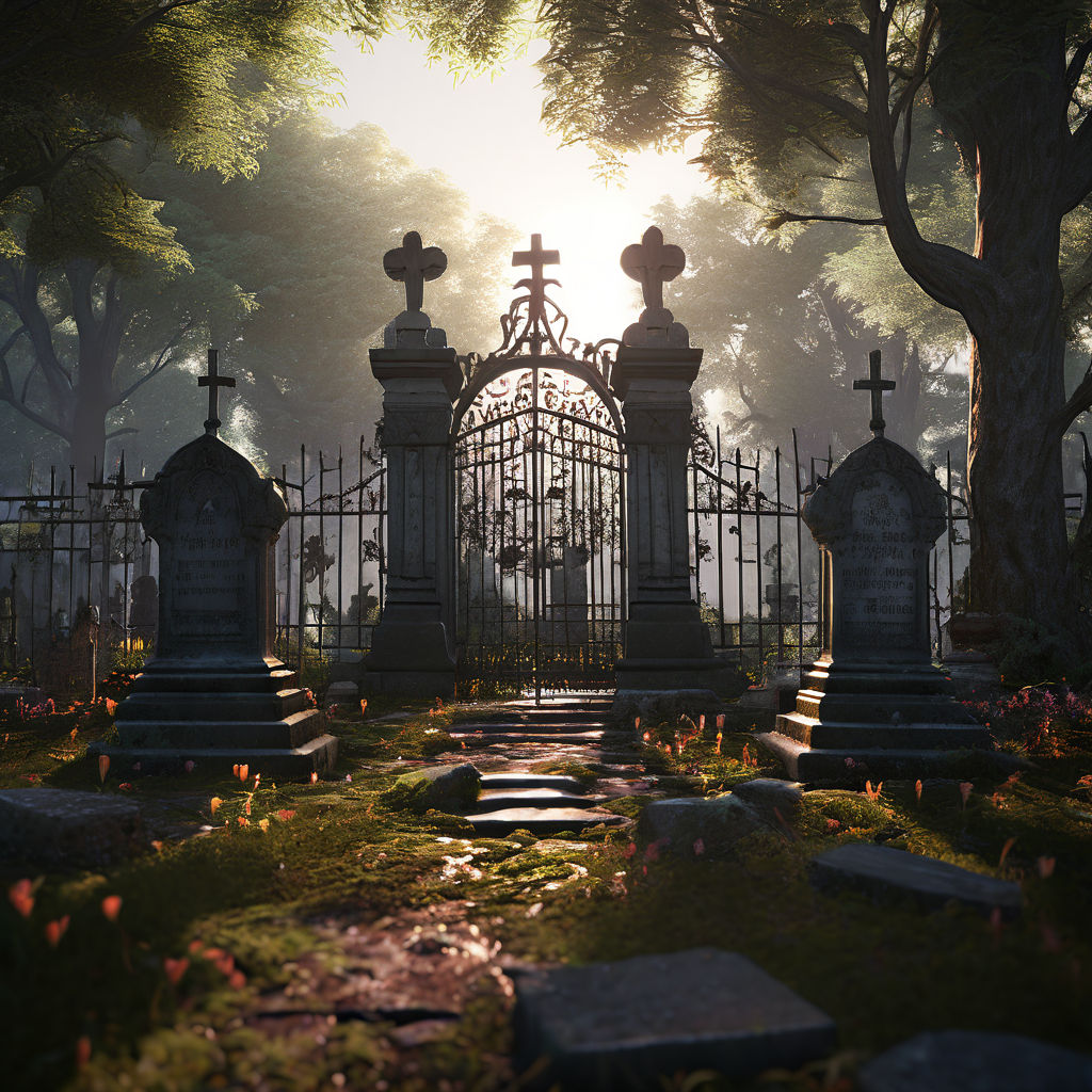 Highly detailed and realistic Stylized Cemetery by SRINIVAS - Playground