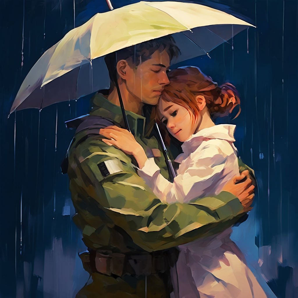 SCP MTF soldier hugs Umbrella scientist-girl by Тактикульная ...