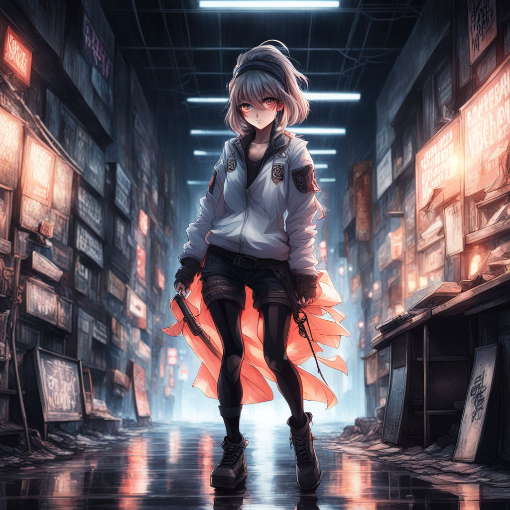 Badass girl by Sunrise At Midnight - Playground