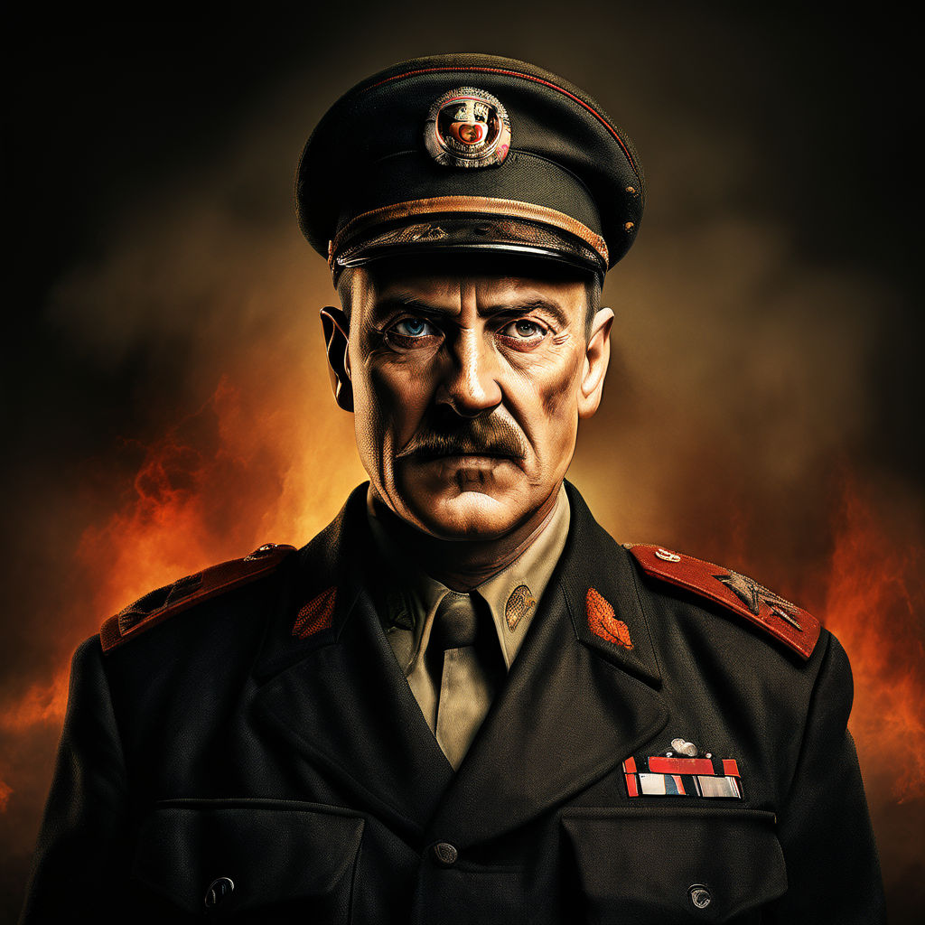 Hitler touching his pistol with his pants ultra-realistic ph... by Emma ...