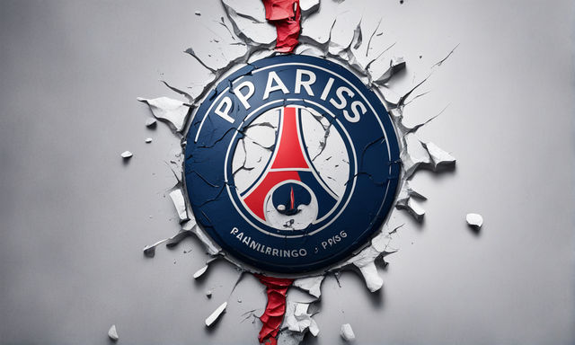 Psg logo cracking and falling down by Lokesh Kadam - Playground