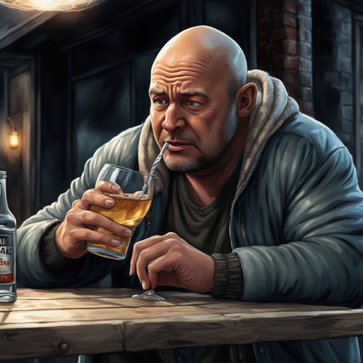 Super realistic highly detailed cartoon medium shot front vi... by ...