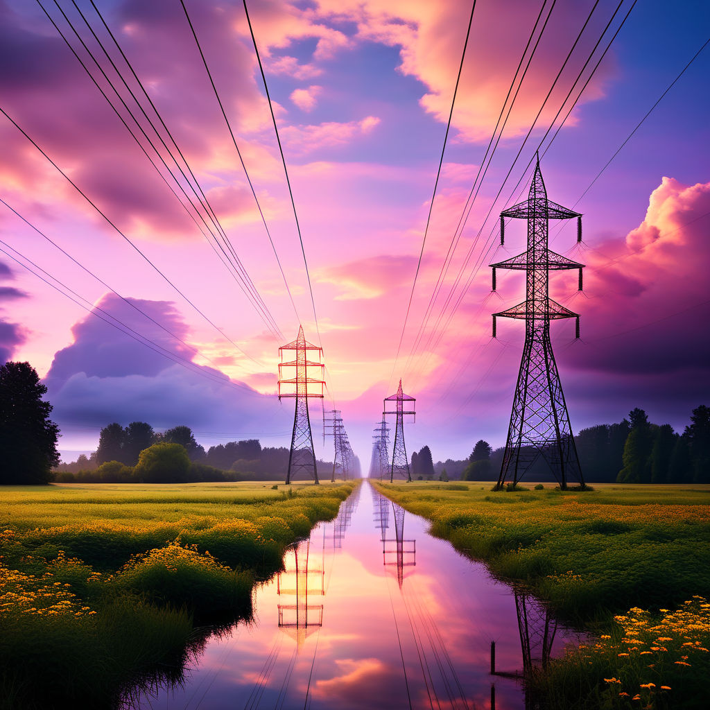 Beautiful power lines by Анастасия Тхорова - Playground
