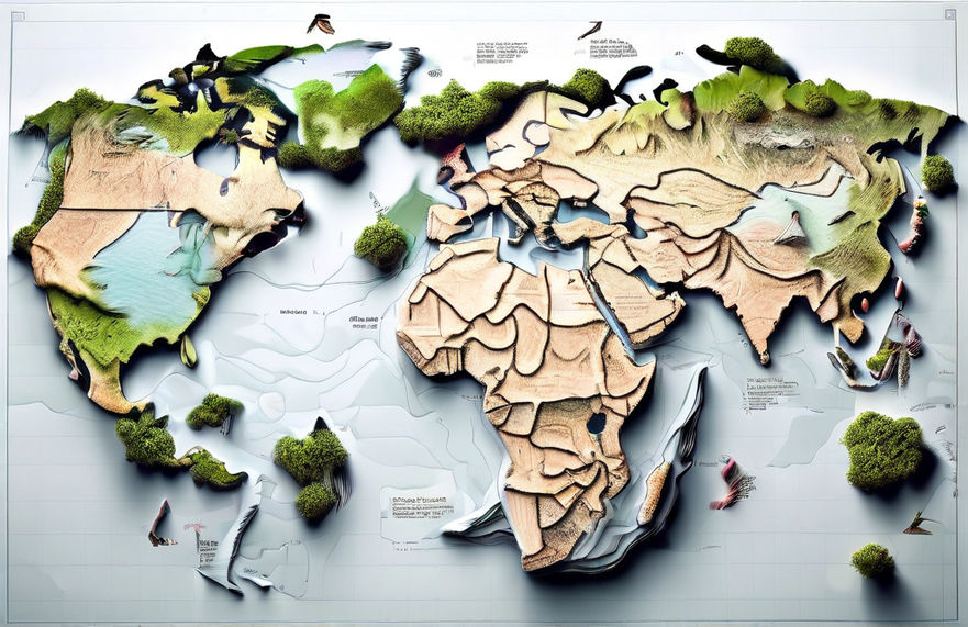 Make this a creative map for a magazine by Nicolas Josh David - Playground