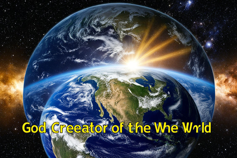 God creator of the world by Eduardo Carvalho - Playground