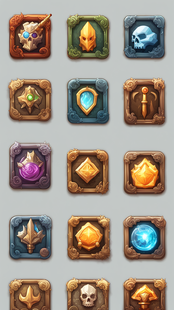 The game Icon set contains icons by 김라비 - Playground