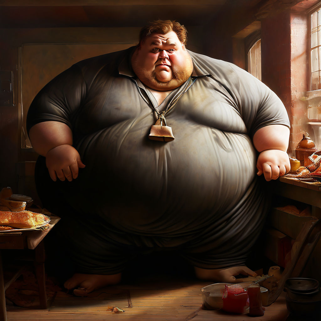 A huge fat man by 임중호 - Playground