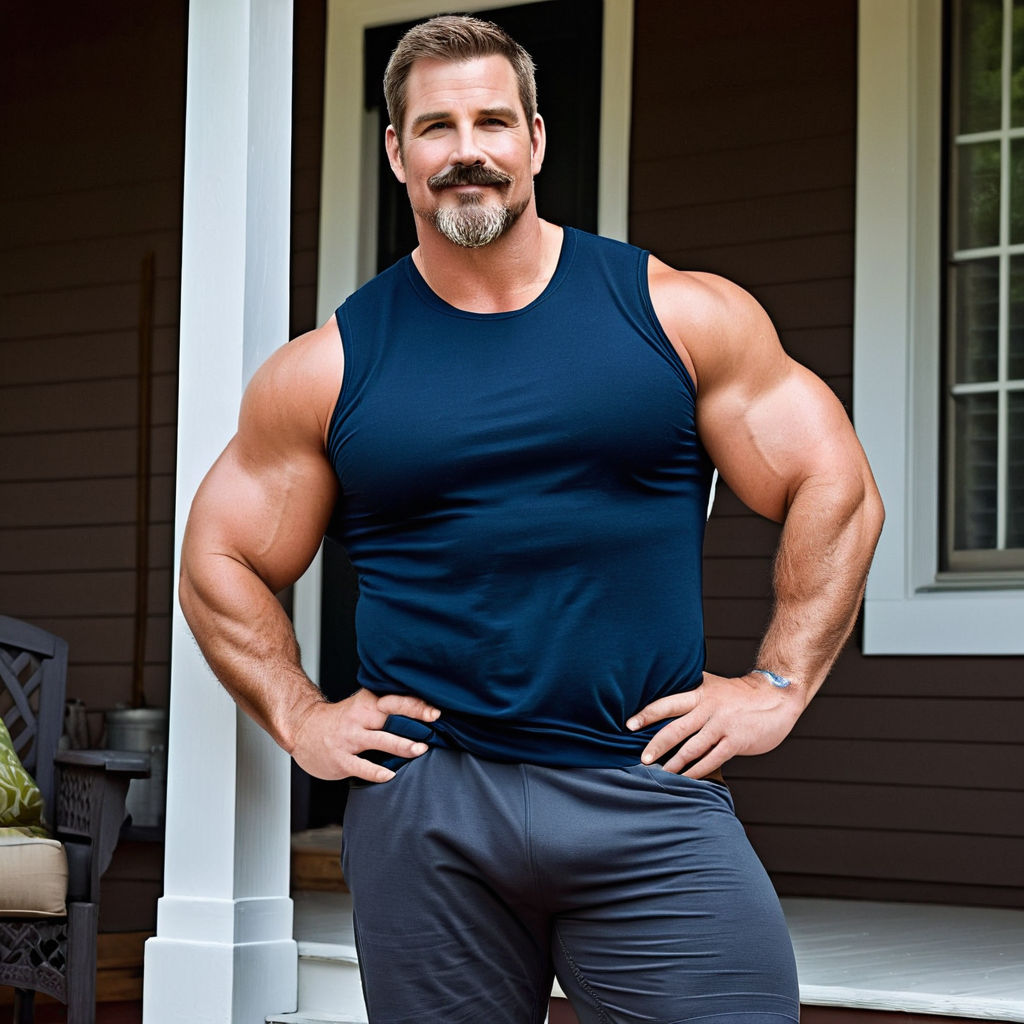 Very big very attractive handsome white man by zzz - Playground