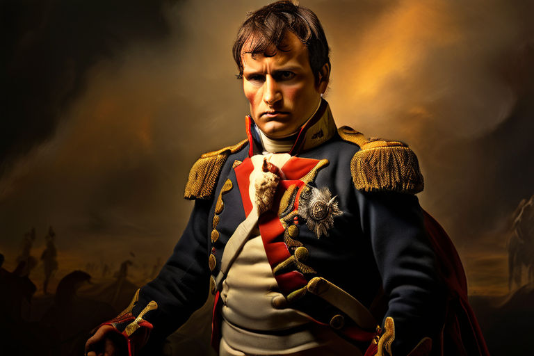 Napoleon Bonaparte poised with confidence by Jonathan Batista da silva ...