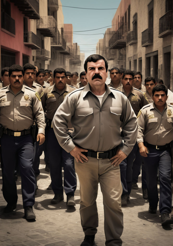 Notorious Joaquín Guzmán El Chapo commanding a battalion of ... by ...