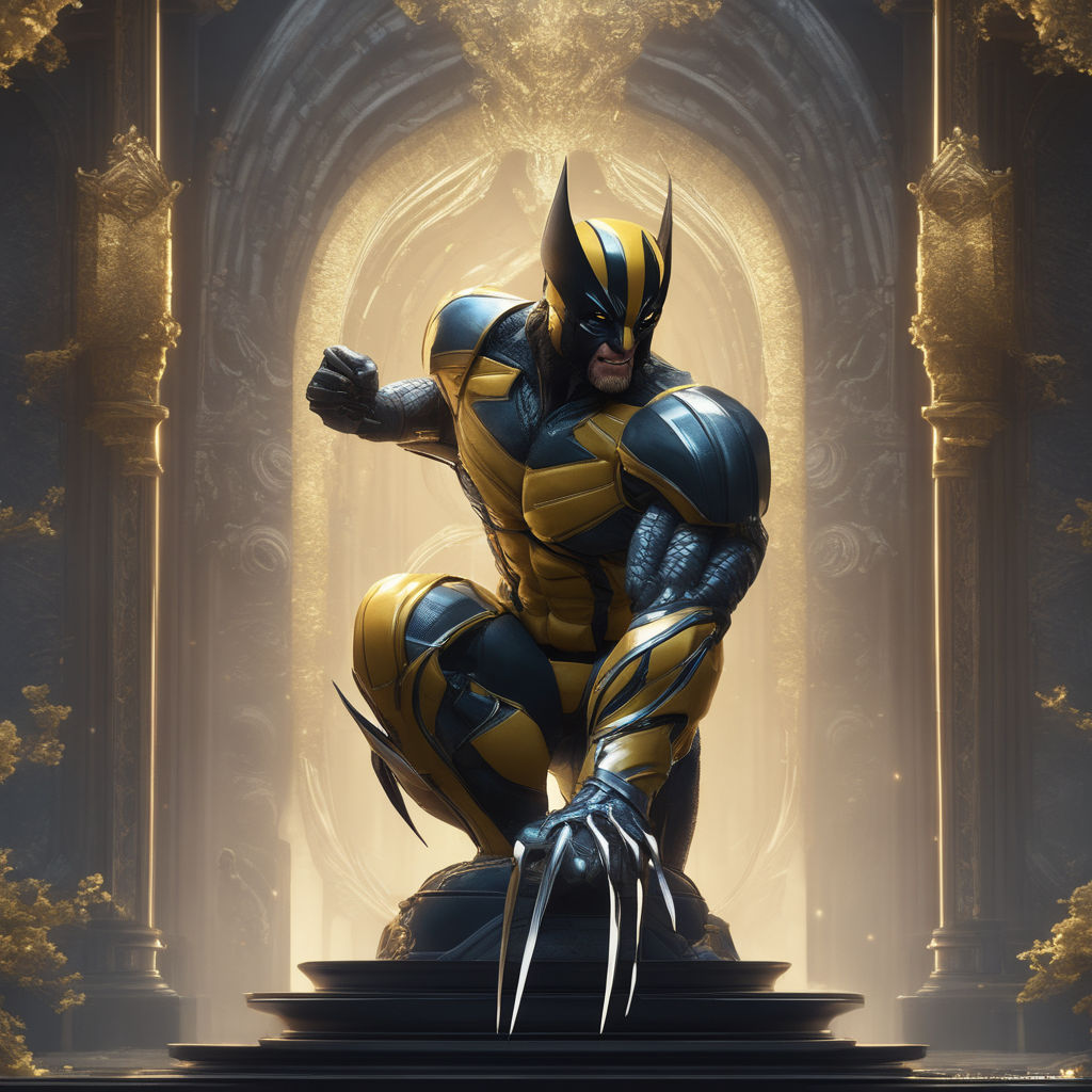 Wolverine in armour by Nakul Roopesh - Playground