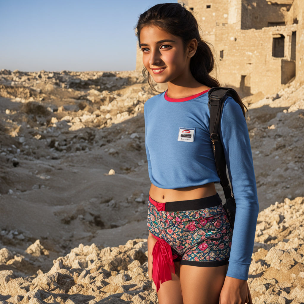 16 year old Palestinian girl wearing panties. by Kitten Jenner - Playground