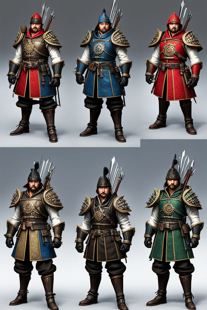 Joseon Dynasty archers by 빨간코코넛 - Playground