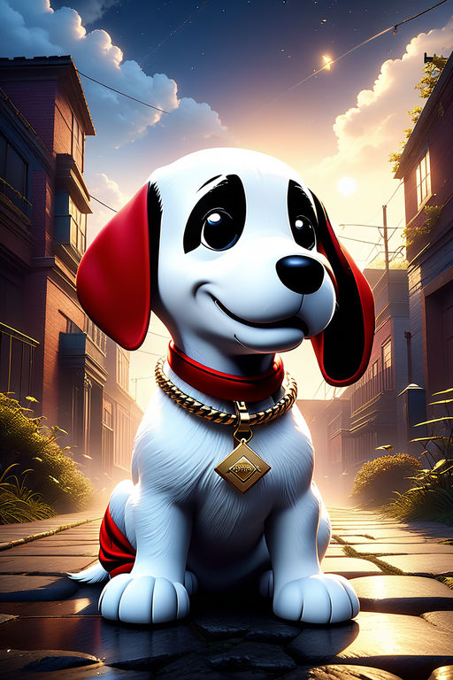 The Rapper baby Snoopy Doggie dog. unreal engine by Omi - Playground
