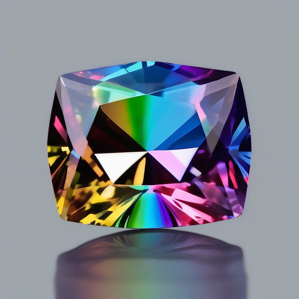 A rainbow multi-colored Diamond by Diogo Pestana - Playground