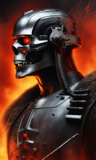 Rage against the Machine. Half man half machine by Crescent1967 ...