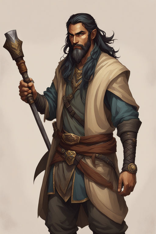 A dnd character by Timothy Allgood - Playground