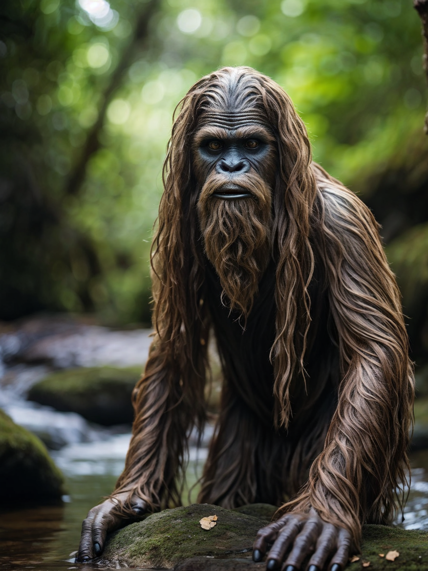 Australian yowie by Peter Read - Playground