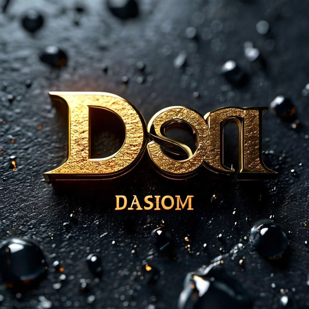 The word "dasom" styled as a simple yet sophisticated compan... by ...