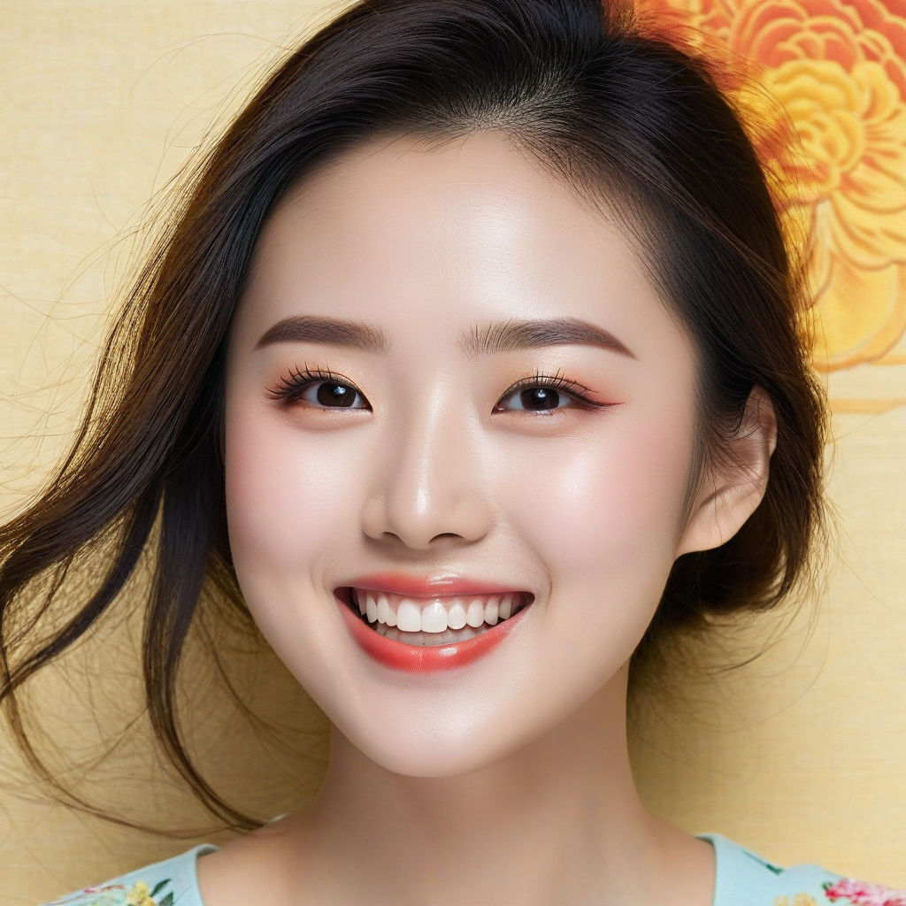 A Chinese girl's face by FTTZ - Playground