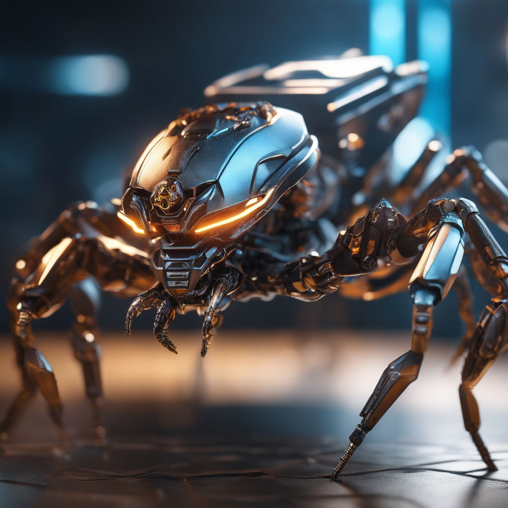 Beautiful cyborg Scorpion by Fabio Silva - Playground
