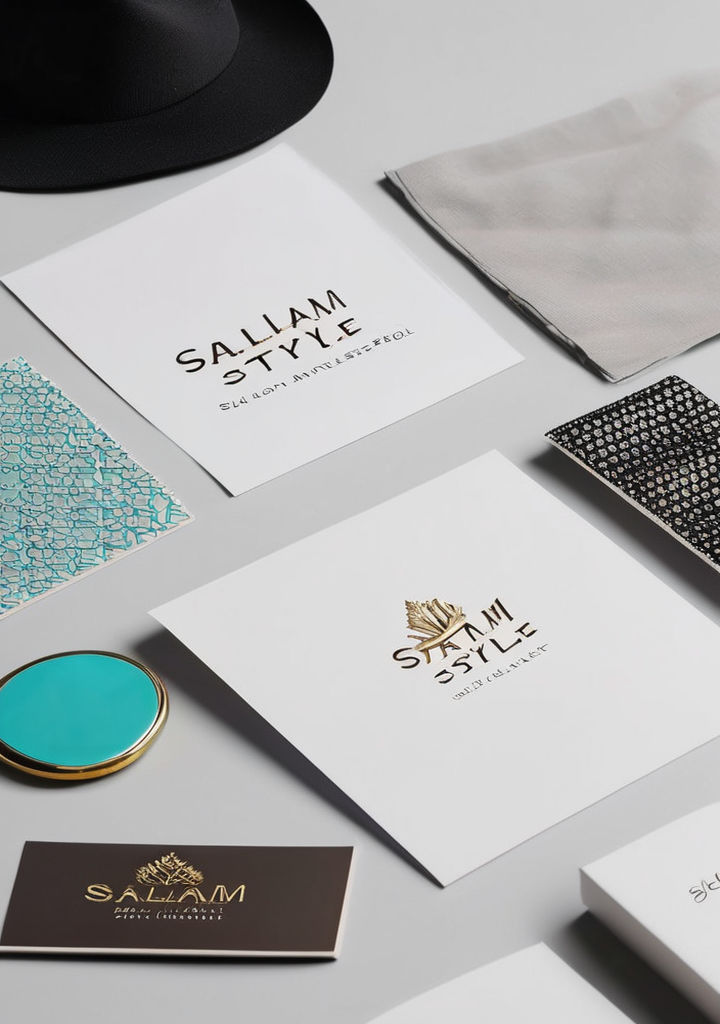 Le logo de "Salam Style" incarne l'élégance intemporelle et ... by ...