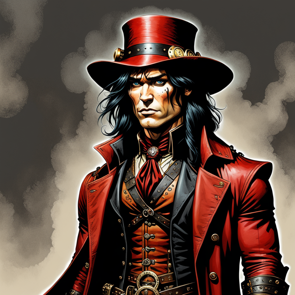 Conan the Barbarian - Steampunk - Brooding youth - Black mal... by ...