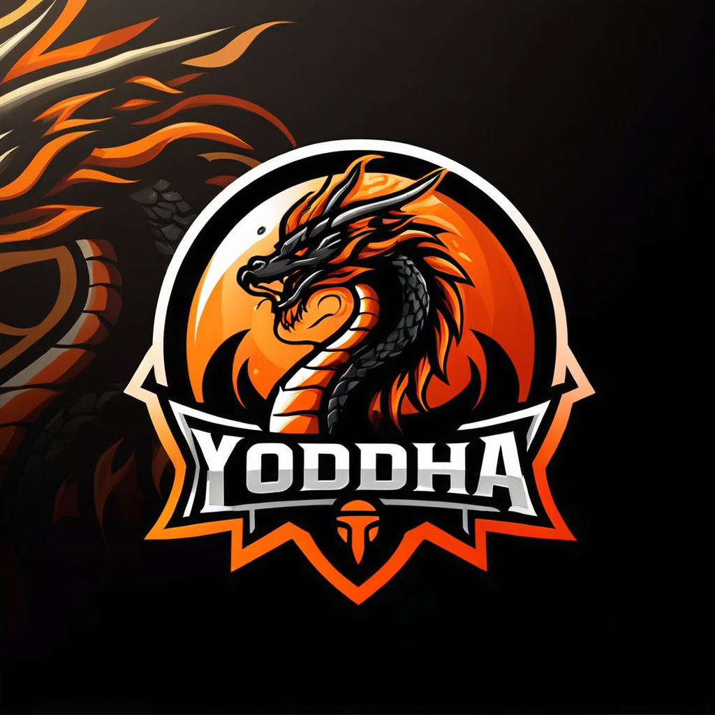 Logo design for YODDHA esports gaming team by RAone Patel - Playground