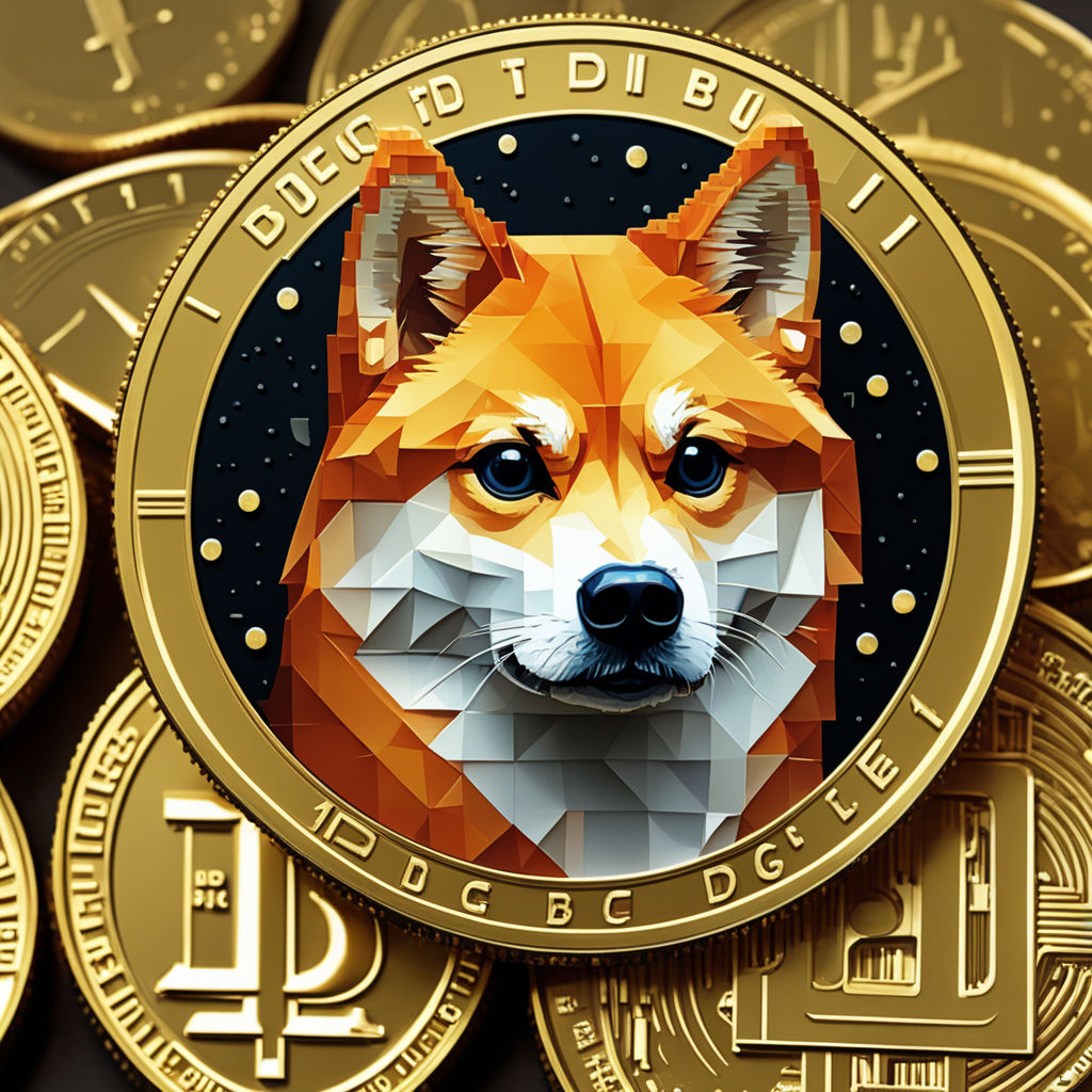 Doge coin btc pixel by DARIO DANELLI - Playground