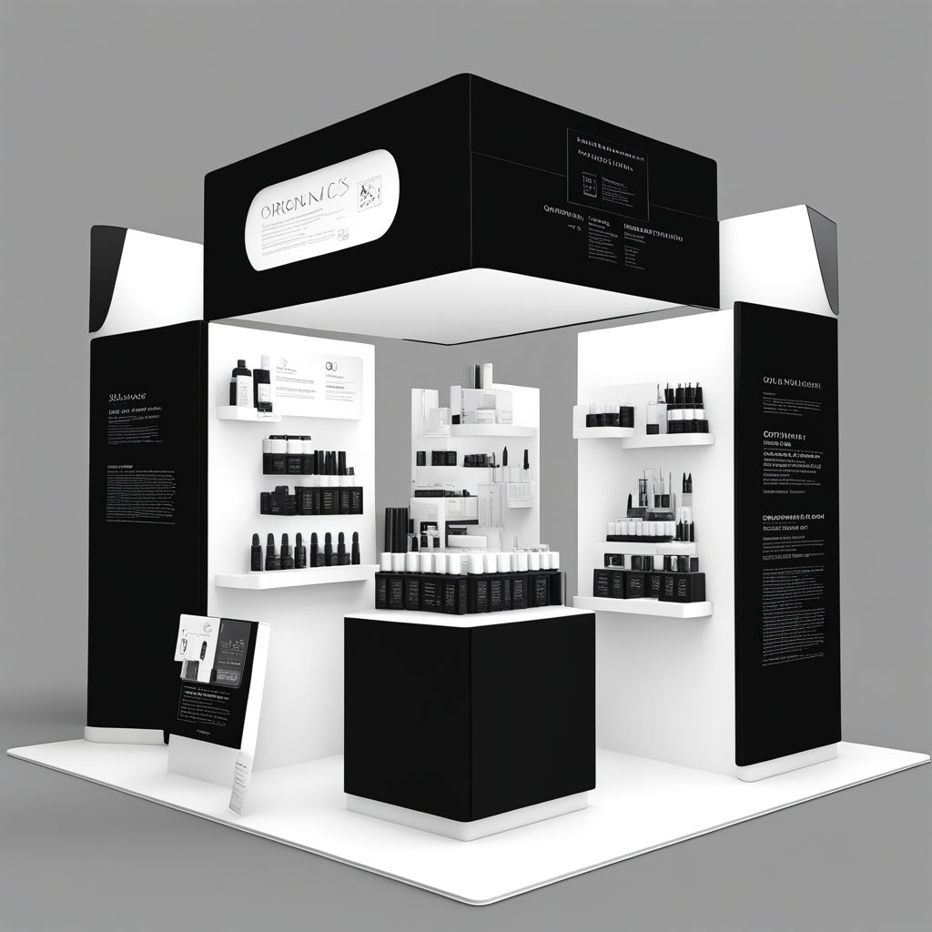 Create a visual display booth illustrations in small size fo... by zem ...