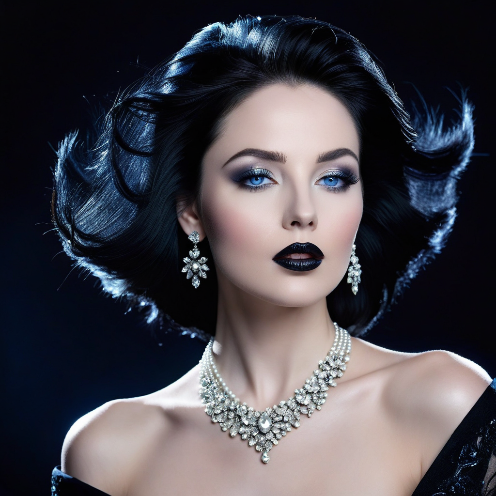 Portrait of an enchanting lady by Beboos-Creative-Art - Playground