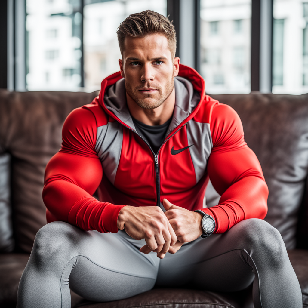 Side angle close-up of a massive and giant muscular good loo... by luuk ...