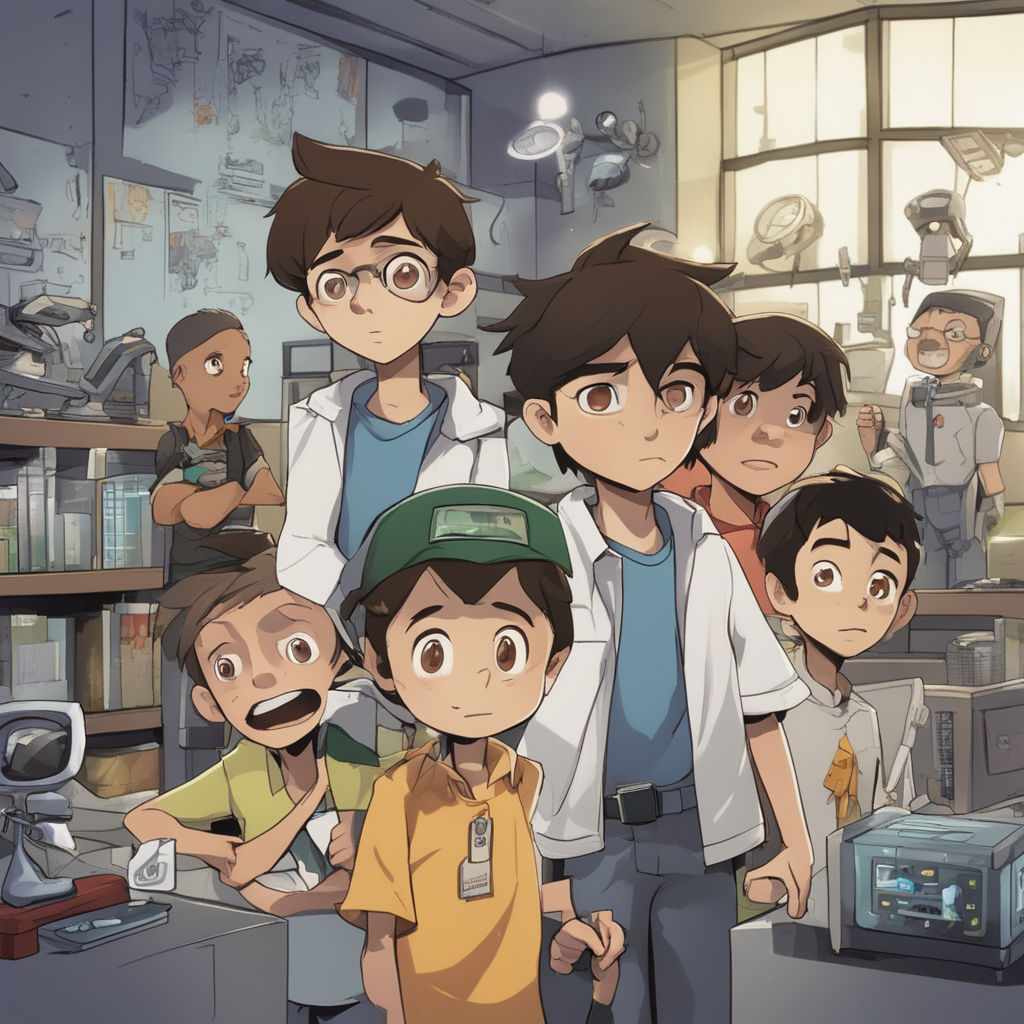 The boy and his friends infiltrate his father's lab. Move qu... by 이찬성 ...