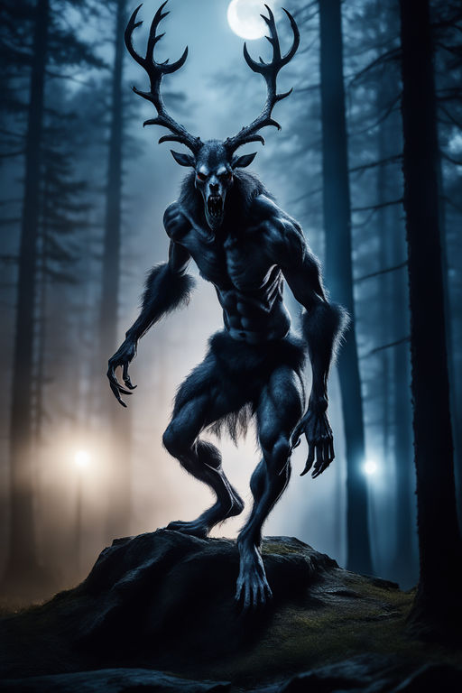 Male wendigo attack by Ruslan - Playground