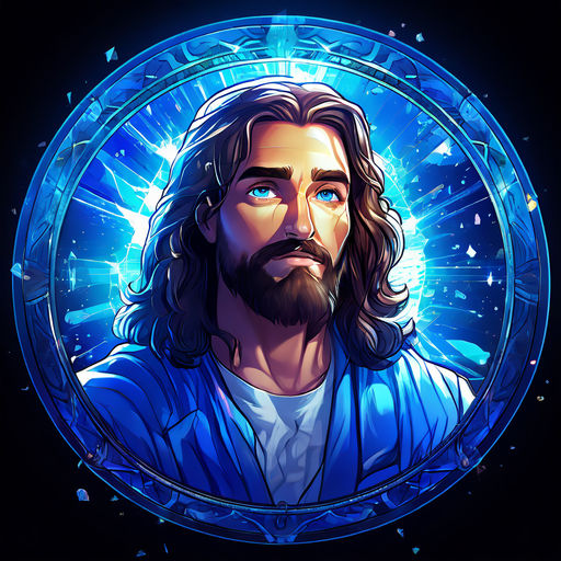 Jesus in a cartoon meme style by WS - Playground