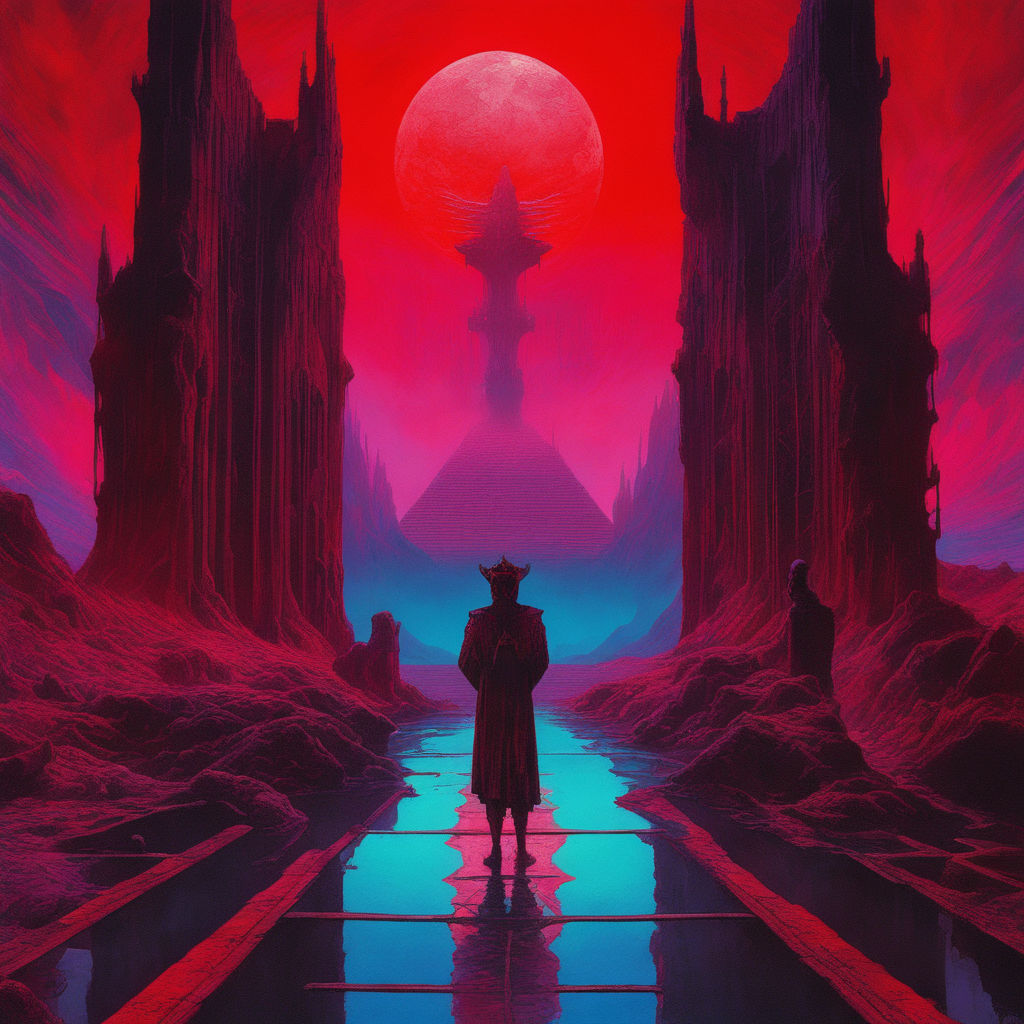 Vaporwave synthwave horror by Jack Black - Playground