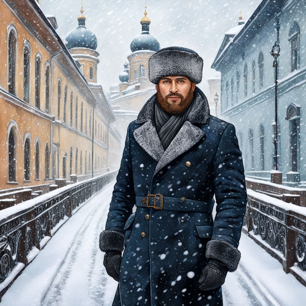 Chizhik-pyzhik from Russian folklore reimagined as a man by Ахмад Аль ...